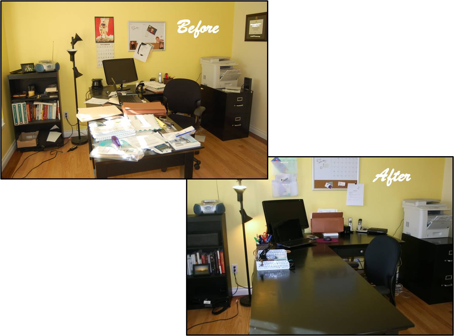 Delightfully Organized: Home Office Reorg in 7 Steps