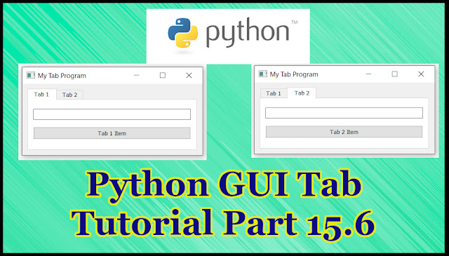 Python GUI Tab Tutorial Part 15.6 - Supercoders | Web Development and ...