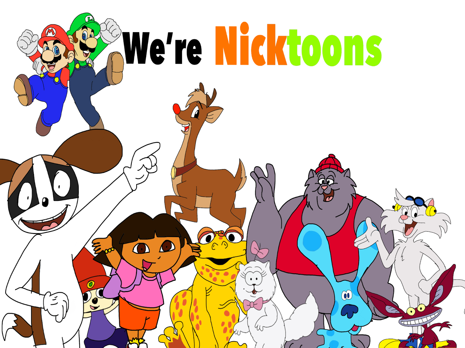 SnuffyAbriskers Land: Not just cartoons we’re NICKTOONS (Crossover)
