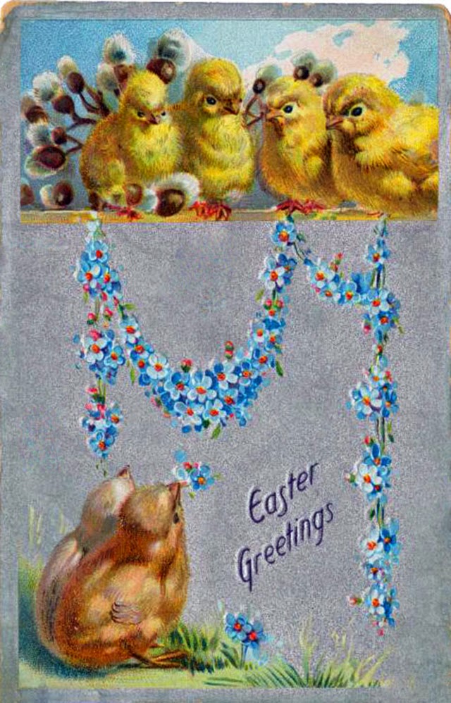 15 Colorful Vintage Easter Cards From the Early 20th Century ~ Vintage ...
