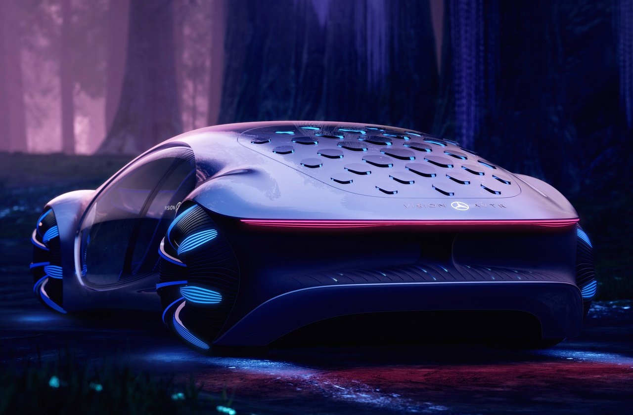 Mercedes-Benz apresenta o Vision ATVR Concept no CES 2020 com muitos ...