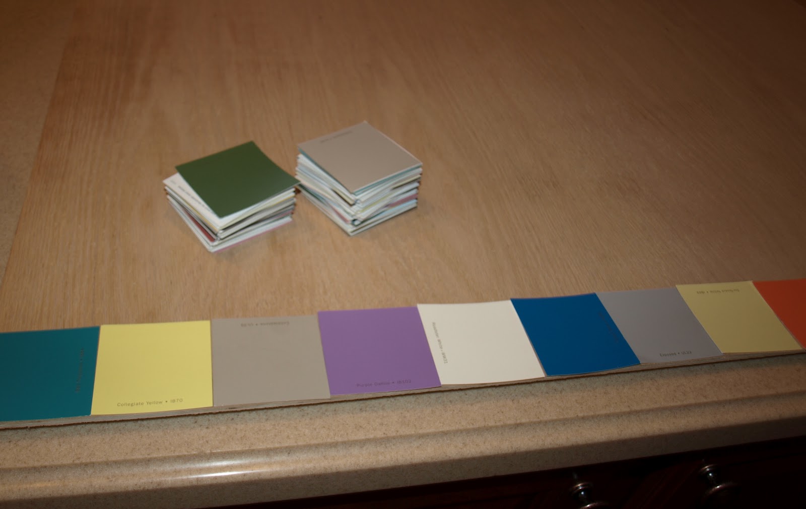 [ARTful] Salvage: Repurposed Paint Chip Wall ART....and I'm back!