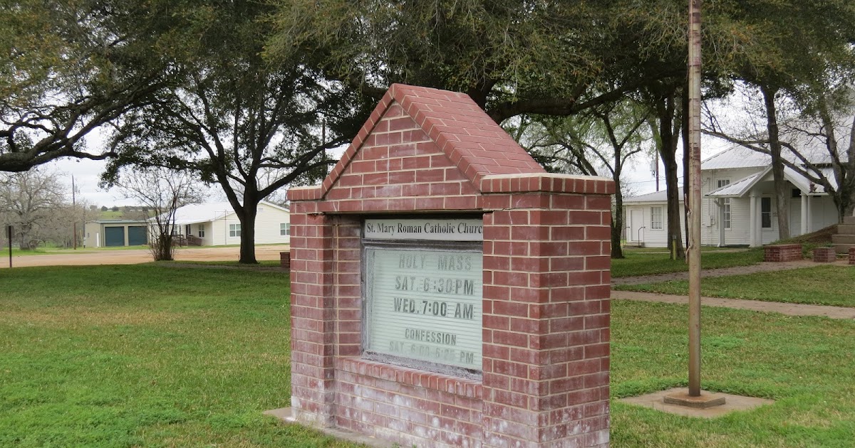 Readerbuzz: The Painted Churches of Texas: St. Mary's Catholic Church ...