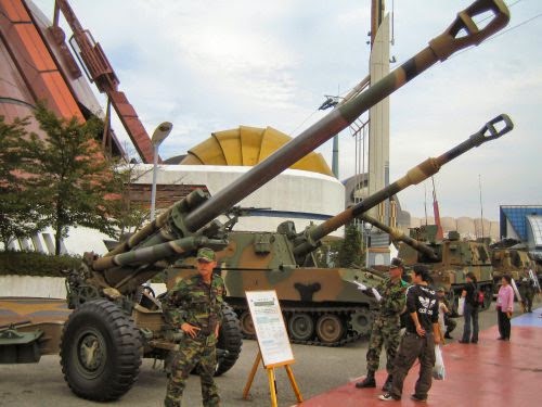 ALUTSISTA NEGERI: KH-179 Howitzer 155mm: Meriam Tarik Kaliber Terbesar ...