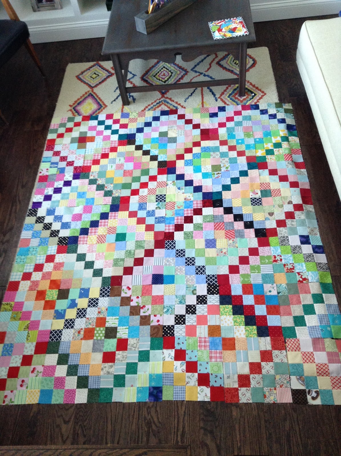 Northern Deb Quilts: Playing with scraps