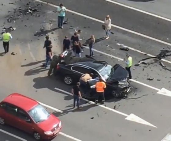Photos Video From Russia s President Putin s Car Involved In Fatal Car Accident In Moscow photos-video-from-russia-s-president-putin-s-car-involved-in-fatal-car-accident-in-moscow