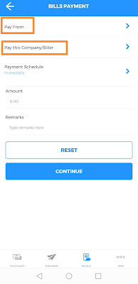 Primewater Bill Payment via BDO Online Banking App - wanderwahm