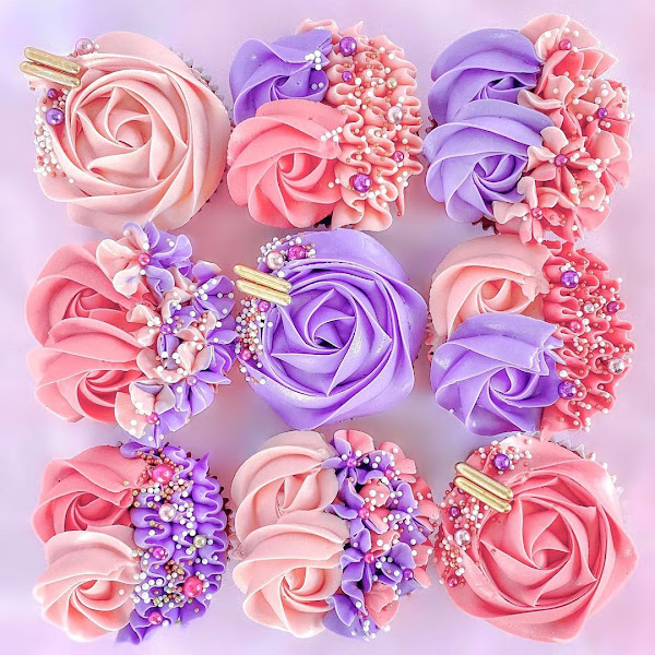 Bright and colorful cupcake decorating ideas | Melody Jacob