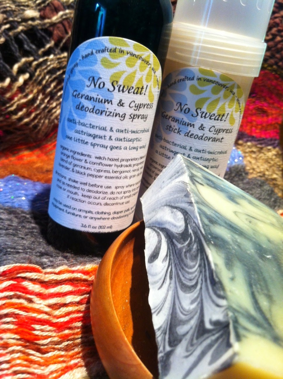 It's all part of the design ... really.: Bio-friendly Deodorant