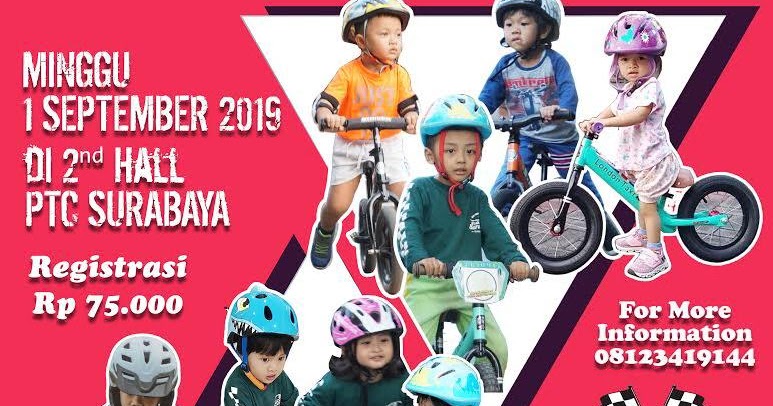 Kompetisi Balap Sepeda ke 4 Luigi, Juara Memakai Helm | Anggraeni Septi