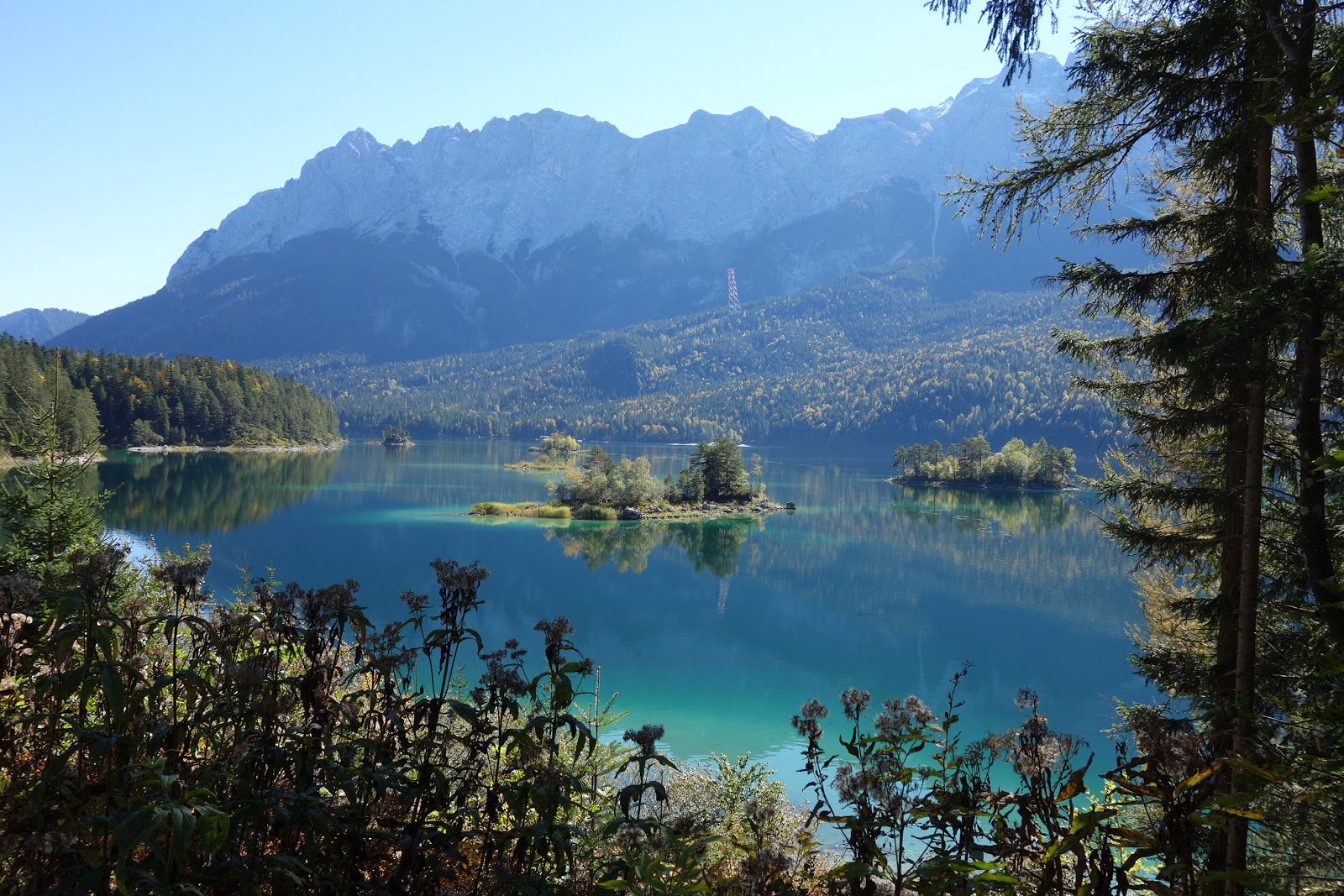 Marion Caspers Textile Art .: HERBST am EIBSEE - FALL around EIBSEE ...