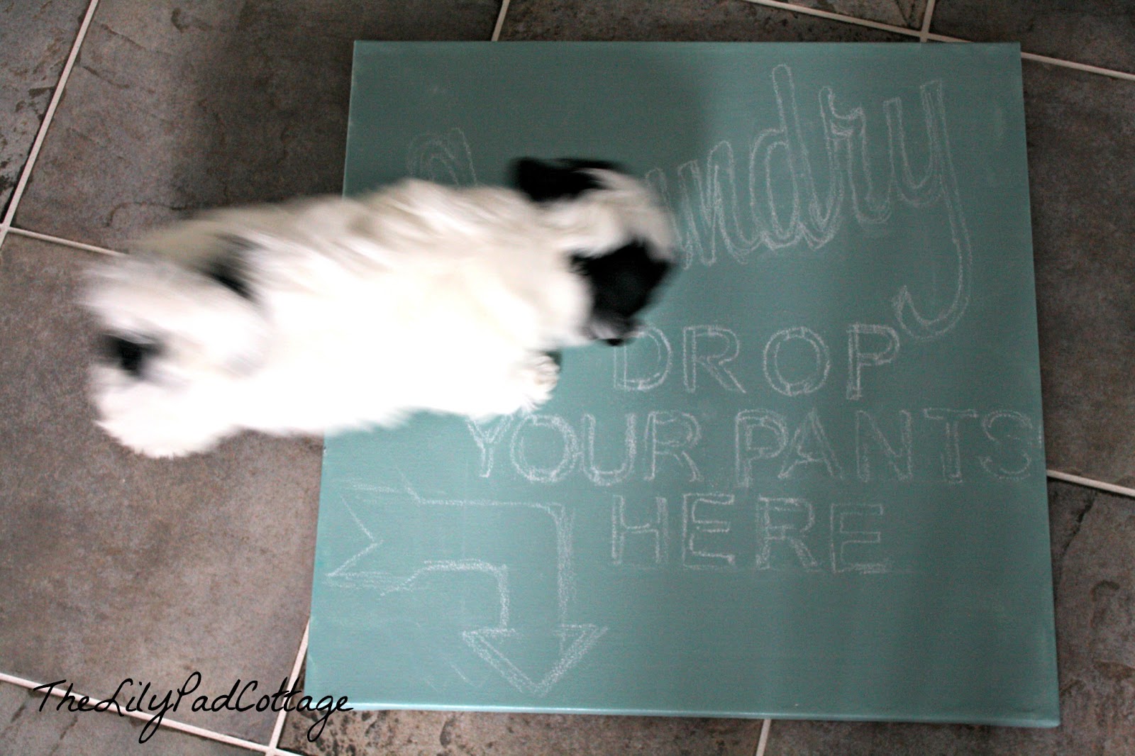 Laundry Sign - The Lilypad Cottage