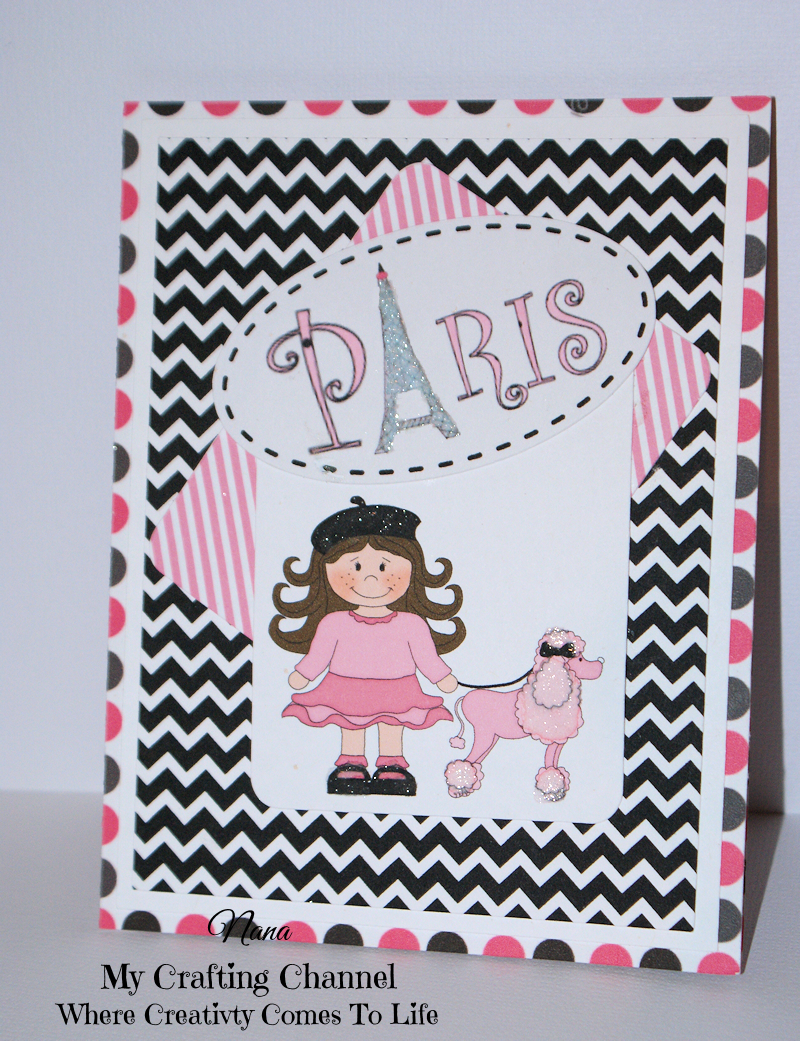 Sunny Day Crafting #5 (Paris Card)