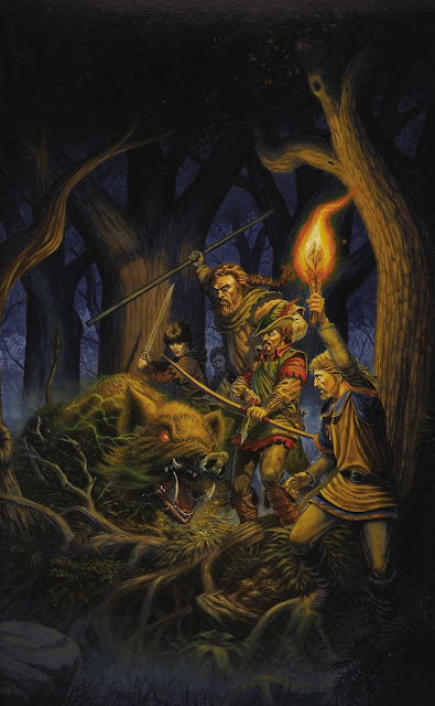 The Geeky Nerfherder: Artist Spotlight: The Art Of . . . Larry Elmore