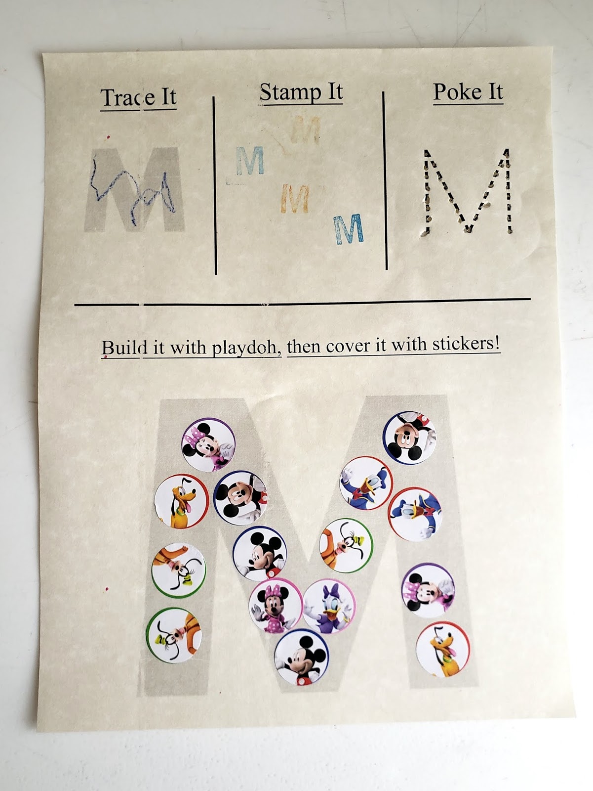 Mom's Tot School: M is for Mermaid!