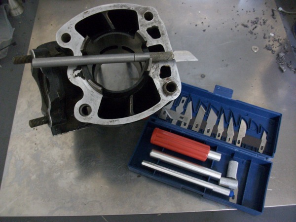 How to remove gasket material from mating surfaces