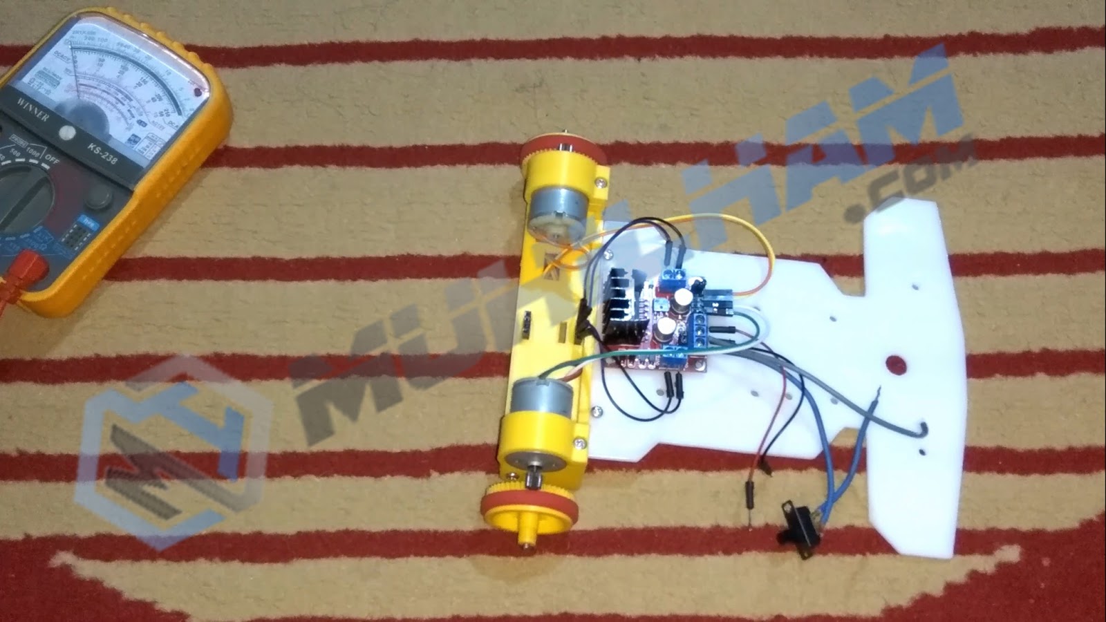 Membuat Mobil Remote Control Dengan Arduino [rc Car Control With