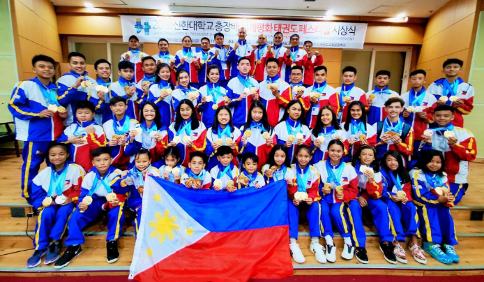 Philippine Team bag 87 medals at Shinhan Taekwondo Festival in South ...