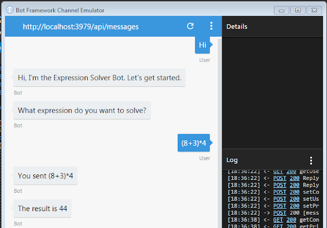 Mario Alejandro Loza Armand Ugon: Expression Solver Bot on C# using ...