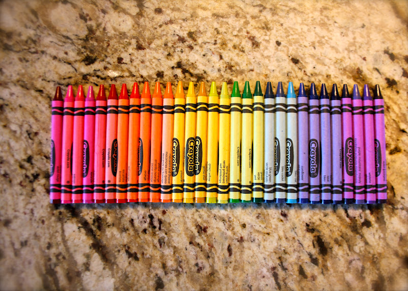 SunLight and Sequins: DIY Melted Crayon Art