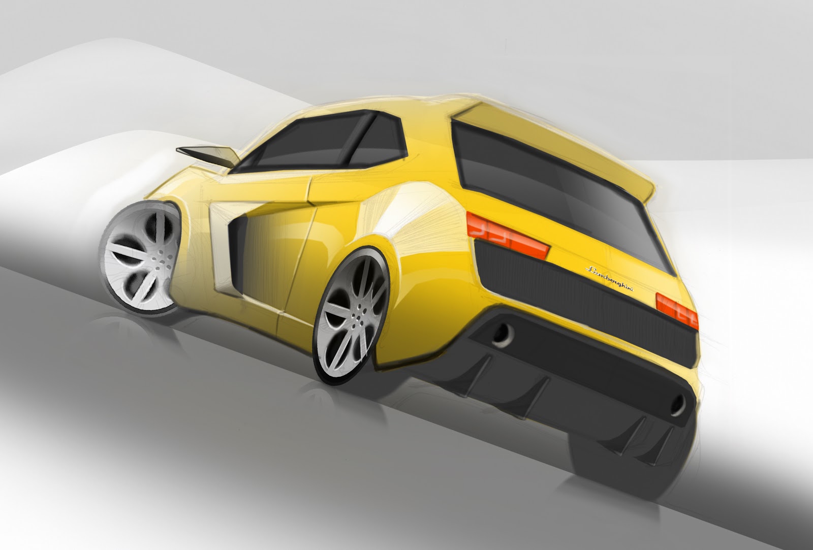 RAJESH SRIRAM: Lamborghini Hatchback