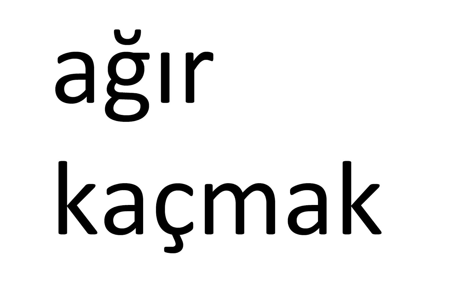 ağır kaçmak - BilginCin
