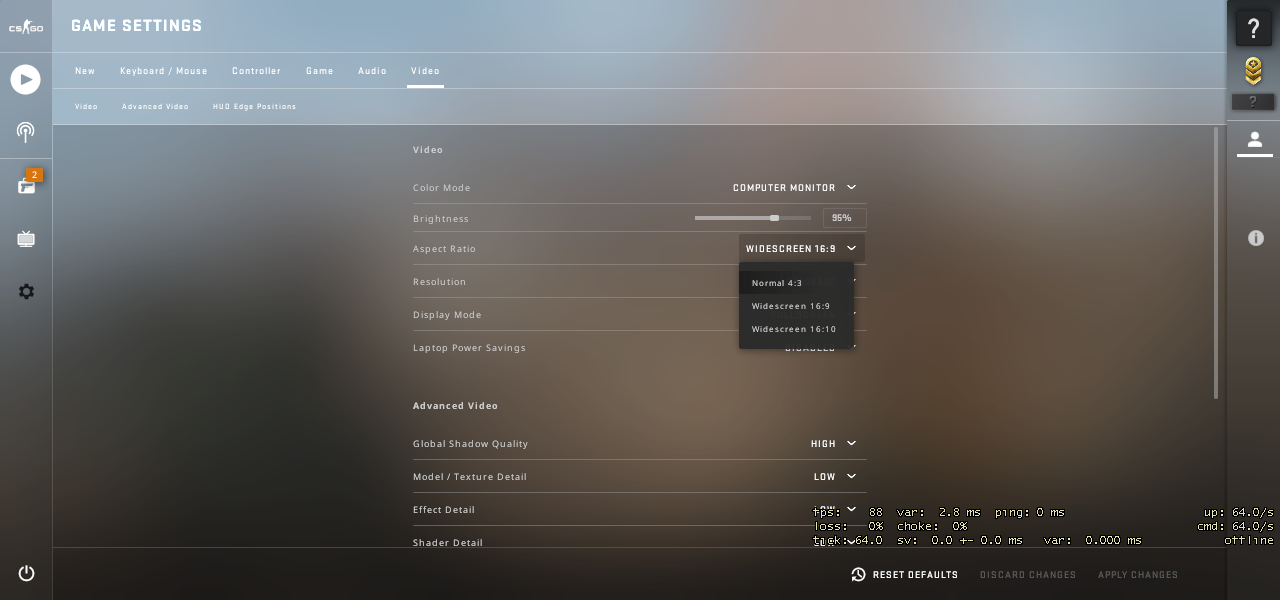 HOW TO GET STRETCH RESOLUTION ON CS:GO LAPTOP