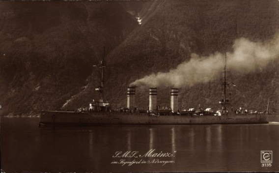 PoSeWe - Maritime Bilder: S.M.S. Mainz