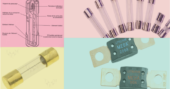 les type des fusibles (Qu'est-ce qu'un fusible) | electromecanique