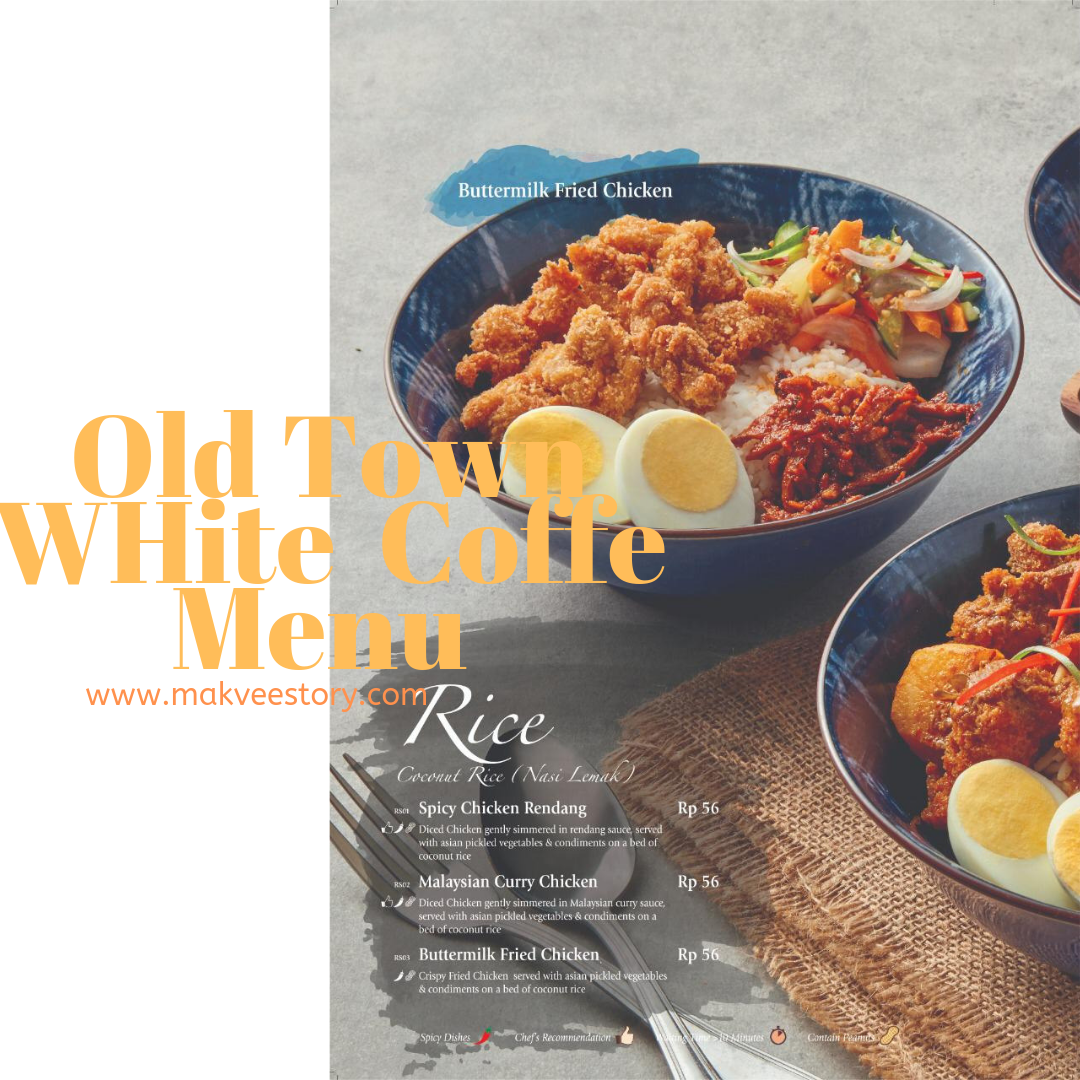 OldTown White Coffee Menu di Jogja Simanjuntak Bikin Pengen Semua ...
