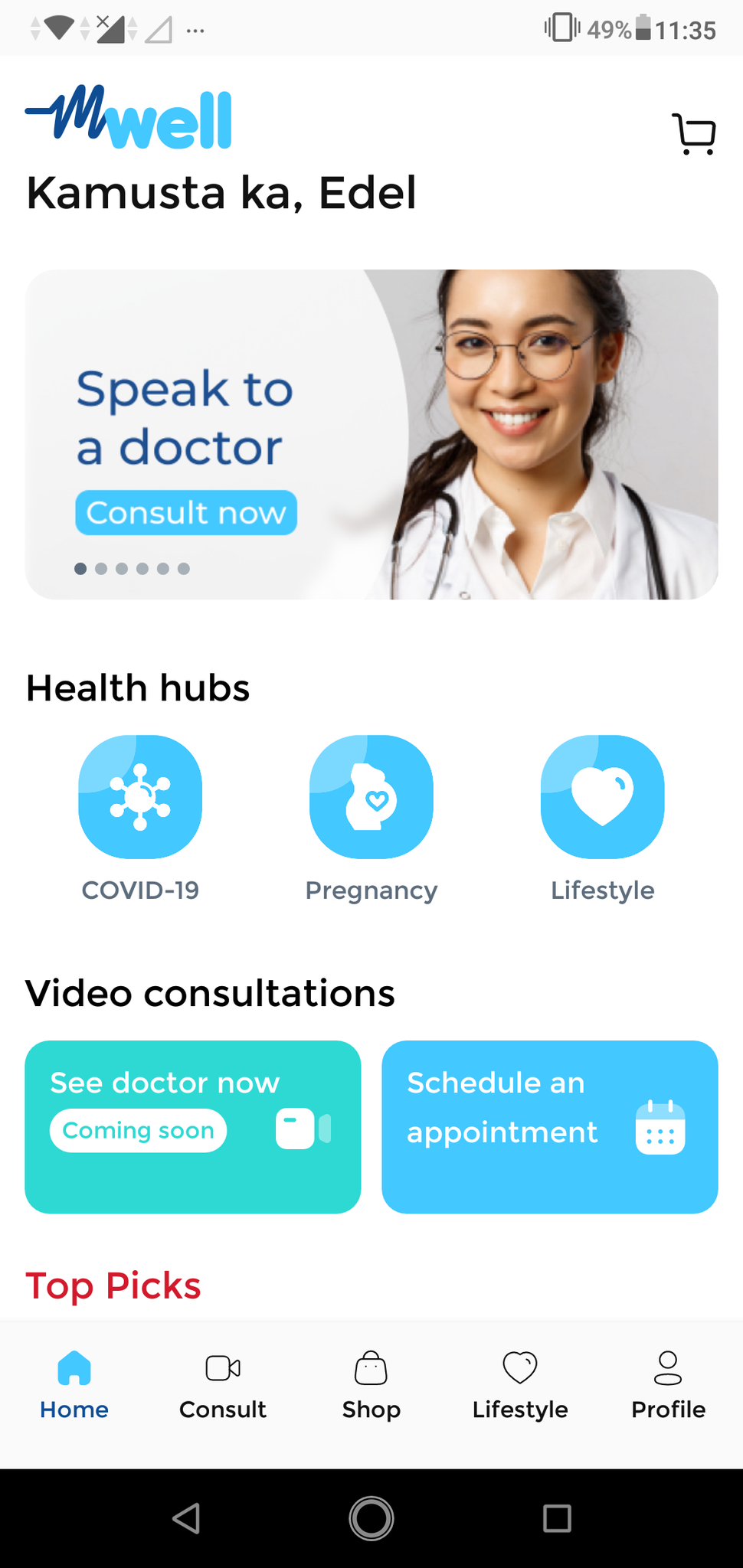 mWell: A Fully Integrated Health & Wellness App ~ Viva Manilena