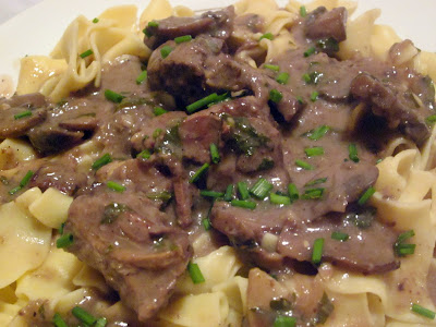 Hungry Couple: Hearty Yet Healthy Beef Stroganoff