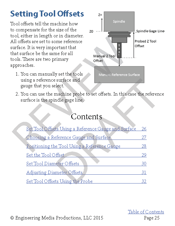 CNC Quick Guide for Haas Mills Review: Setting Tool Offsets