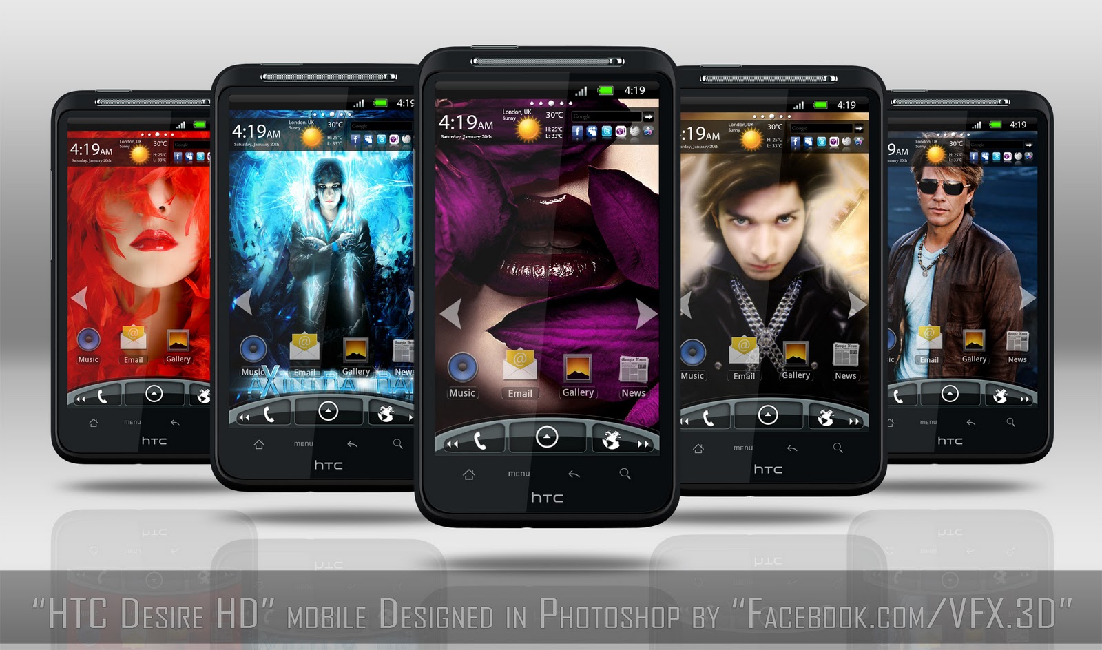 Prateek Mathur: Mobiles (Using Photoshop)