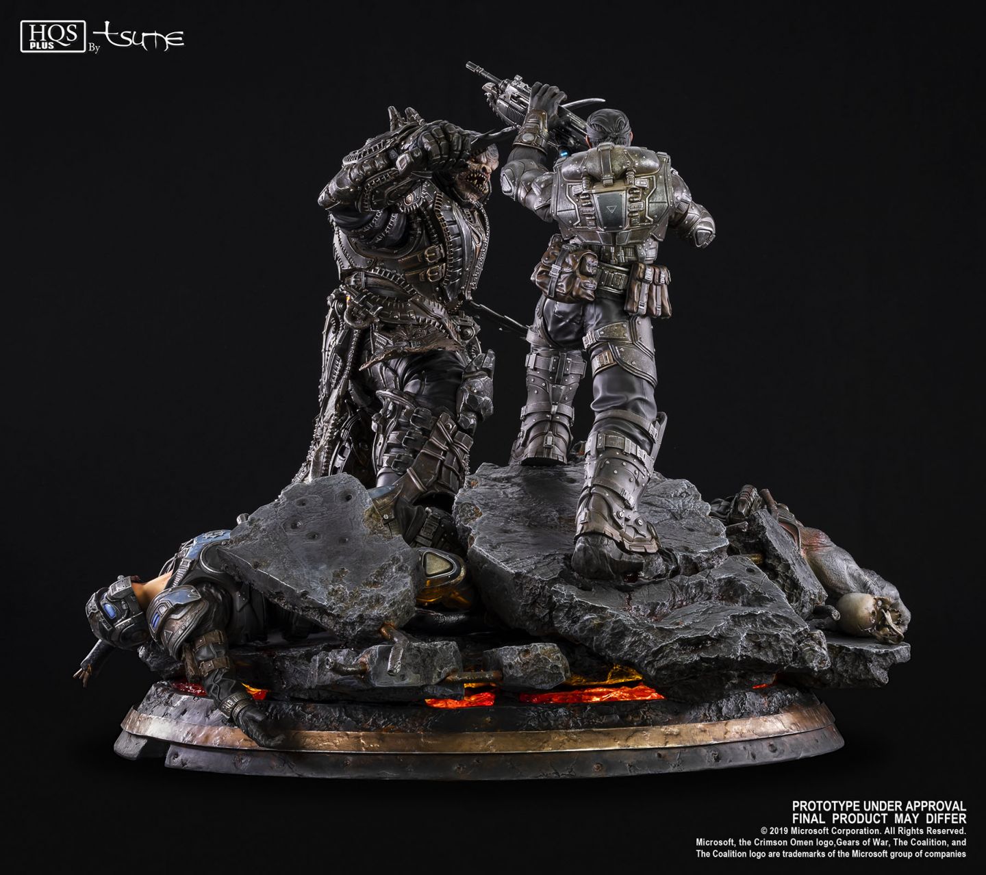 Gears of War - Marcus vs General RAAM HQS+ 1/5 (Tsume Art)