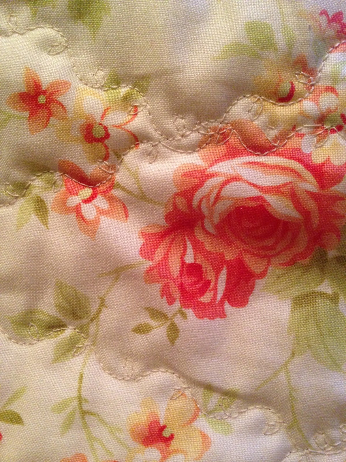 Sewing Machines and Crafting Routines: Rosy Quilt