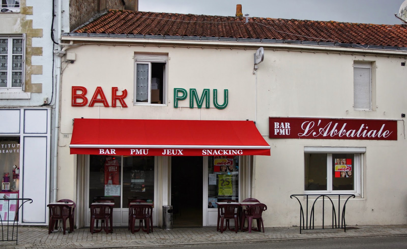 APE - Jean Rostand : Réouverture du Bar PMU- L'Abbatiale