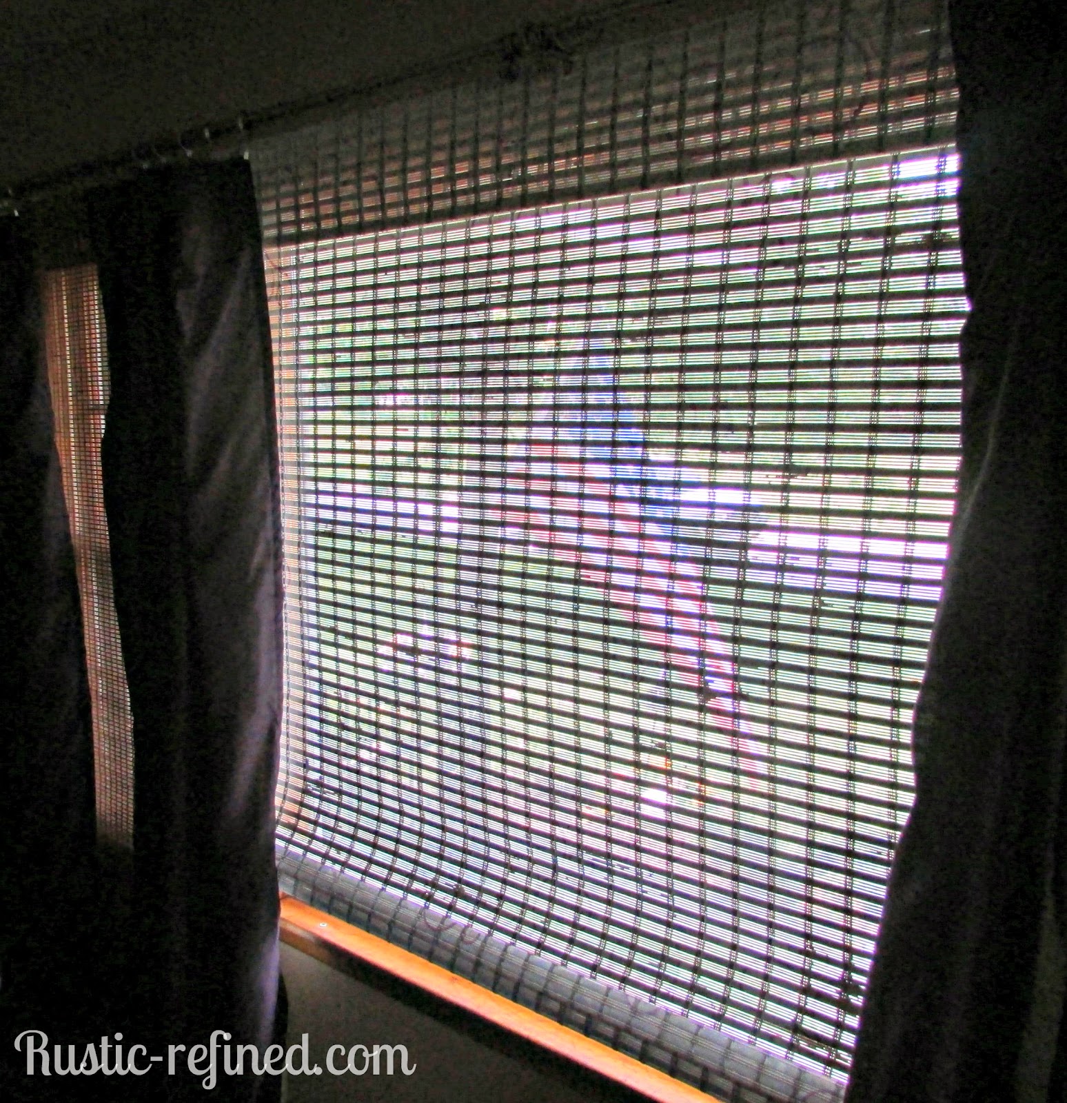 Rattan Blind DIY Update | Rustic & Refined