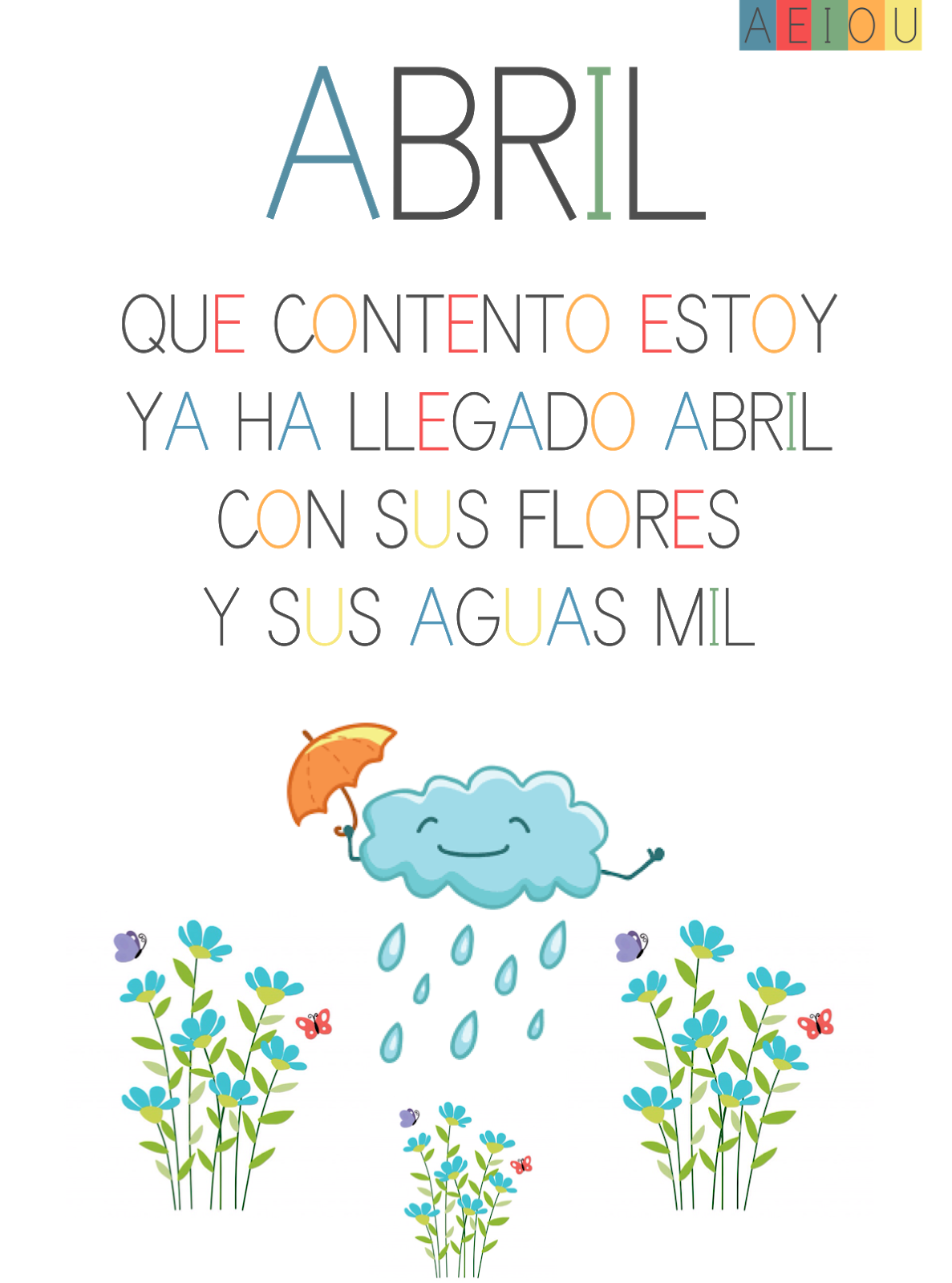 Mercerator 4 años: TAREA 1 DE ABRIL: LOS MESES DEL AÑO