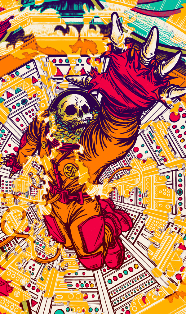 INSIDE THE ROCK POSTER FRAME BLOG: James Flames 311 Austin Poster Release