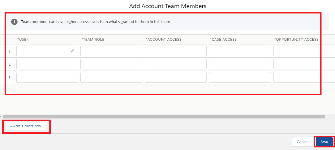 How to add Multiple Account Team Members in Lightning Experience ...