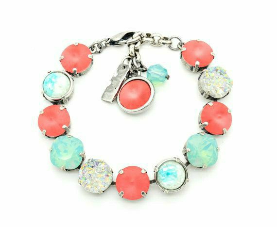 Crystal stone bracelet designs