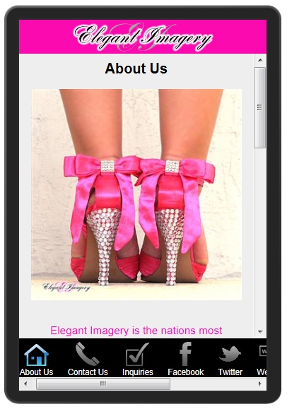 Elegant Imagery Goes Mobile!