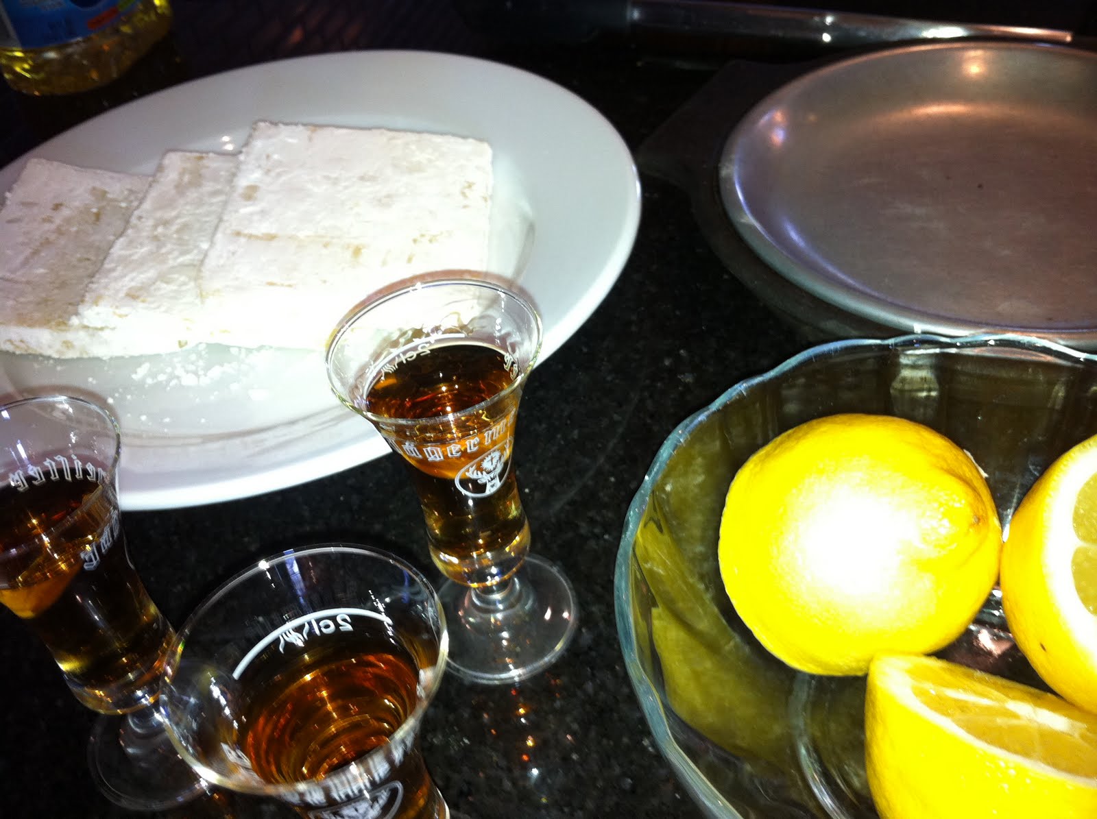 Greek Chic Cuisine: Saganki (Flaming Cheese) Greek Night Party