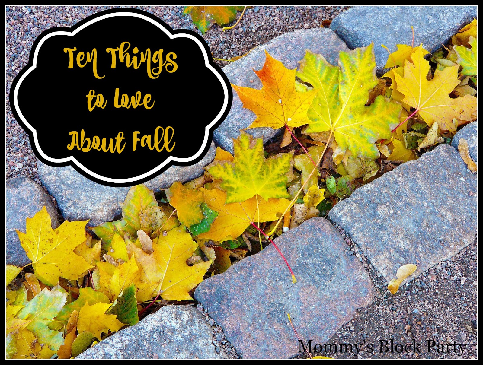 Ten Things to Love About Fall - Mommy's Block Party