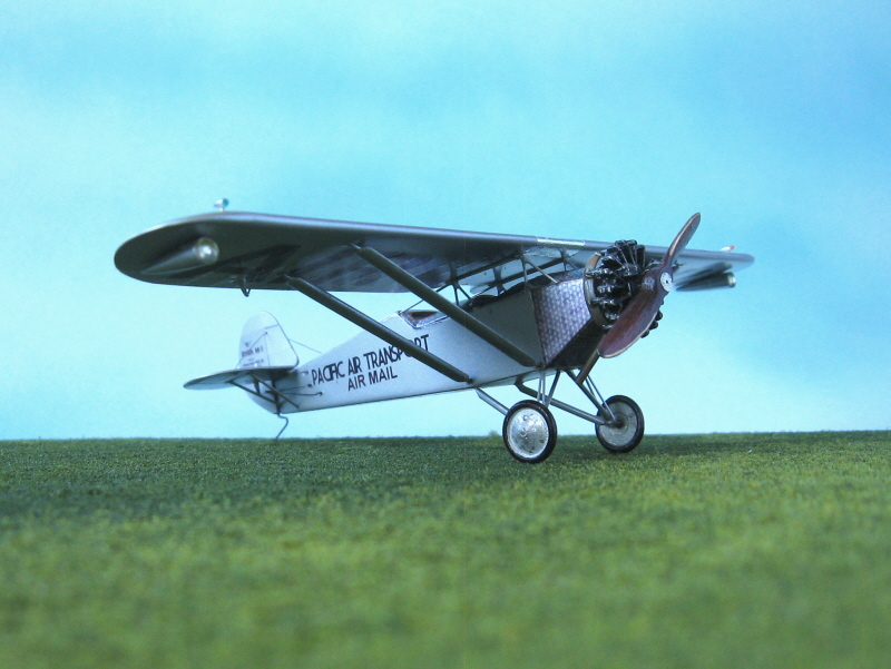 Wings of Intent: Scratchbuilt Ryan M-1 completed