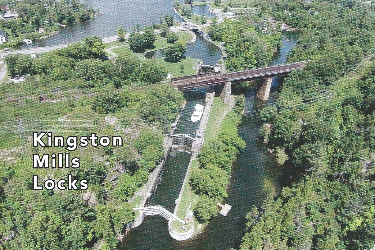 MY POSTCARD-PAGE: CANADA ~ Kingston Mill Locks - Rideau Canal - Ottowa ...