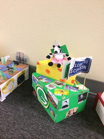 aMANESing Fifth Grade!!!: State Parade Floats