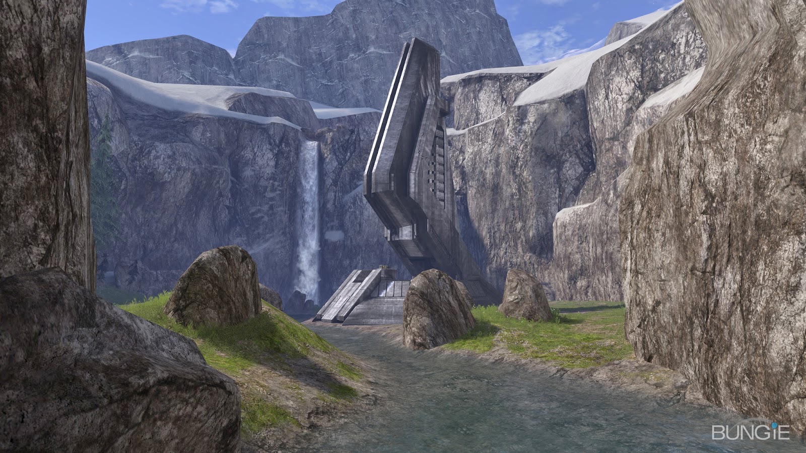 -Blog-: Halo Evolutions - Forerunner structure 2 and scenery