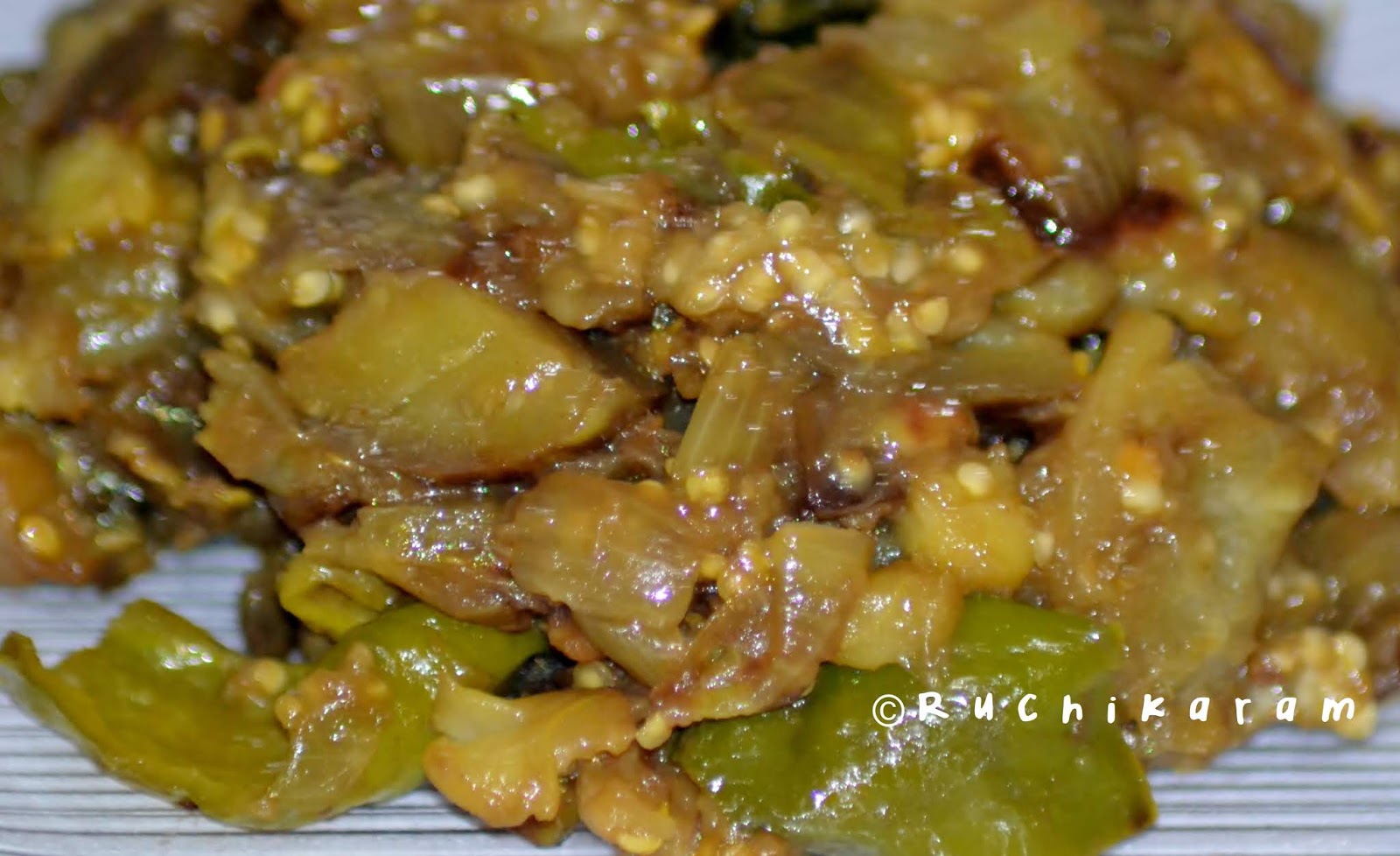 Ruchikaram: Vazhuthananga Mezhukkupuratti | Brinjal Stir Fry